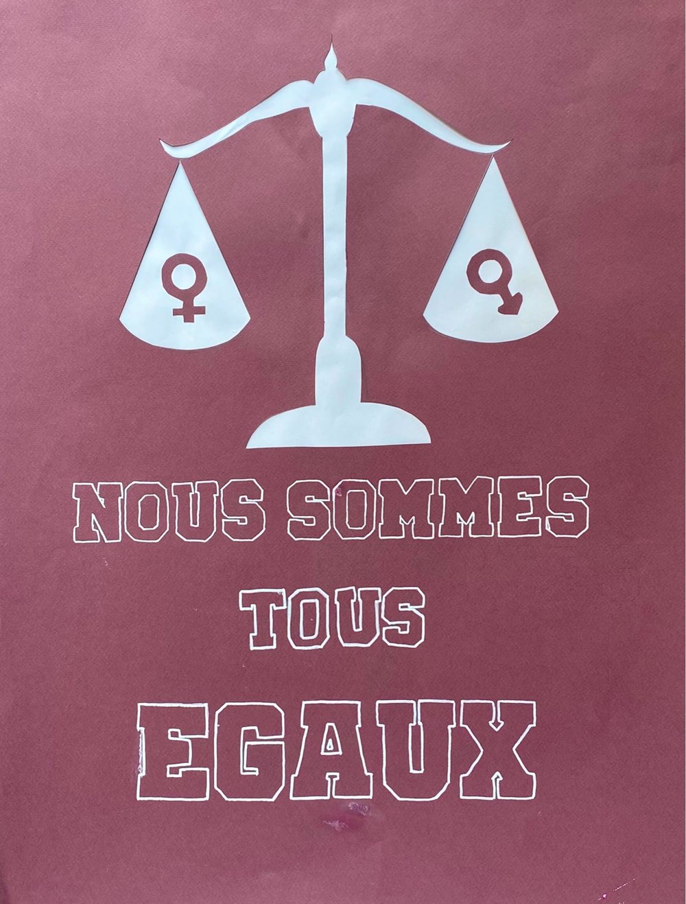 Affiches contre les discriminations - Collège Simone VEIL - Lamballe