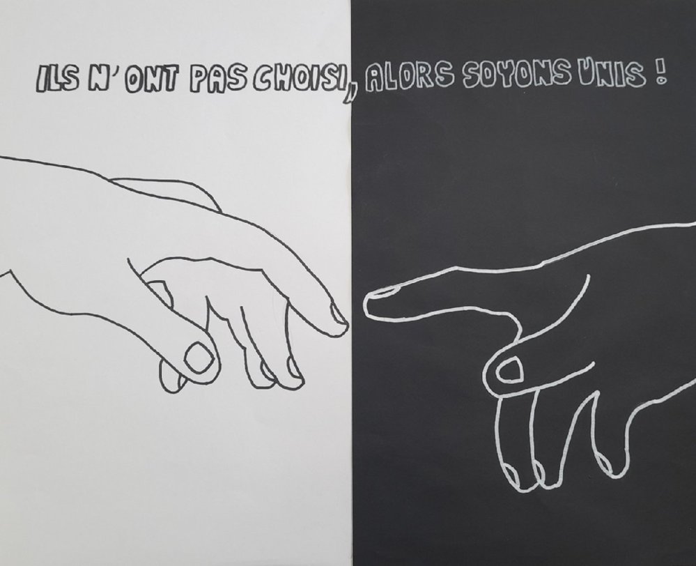 Affiches contre les discriminations - Collège Simone VEIL - Lamballe
